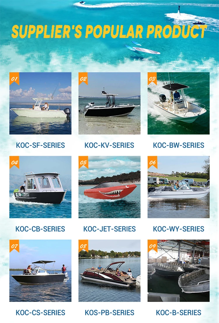 Kinocean 7.6m Power Jet Boat - Luxury RC Falls Yacht