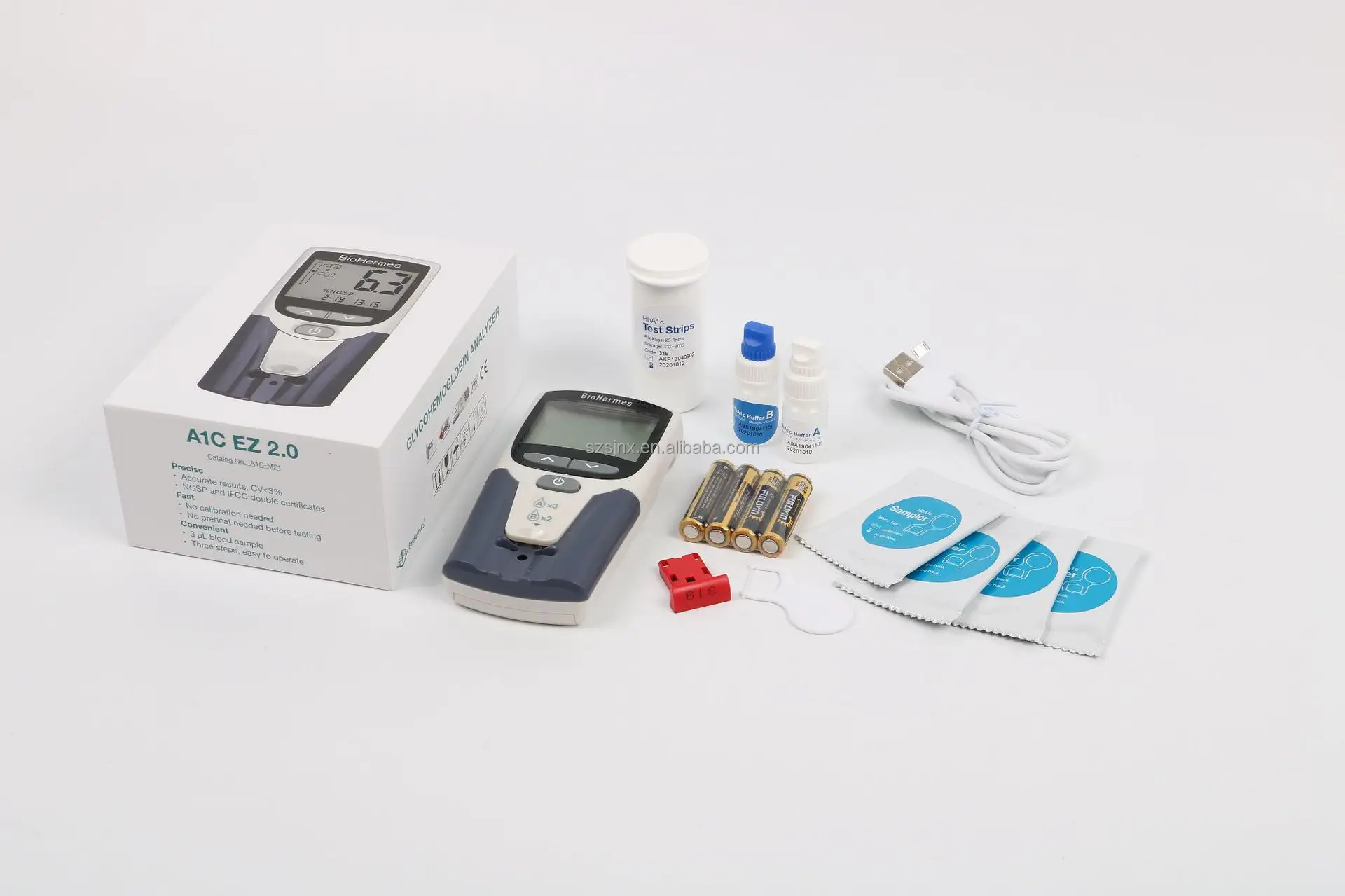 Portable A1c Test Hba1c Device Test Analyzer Machine Hba1c Glycated ...