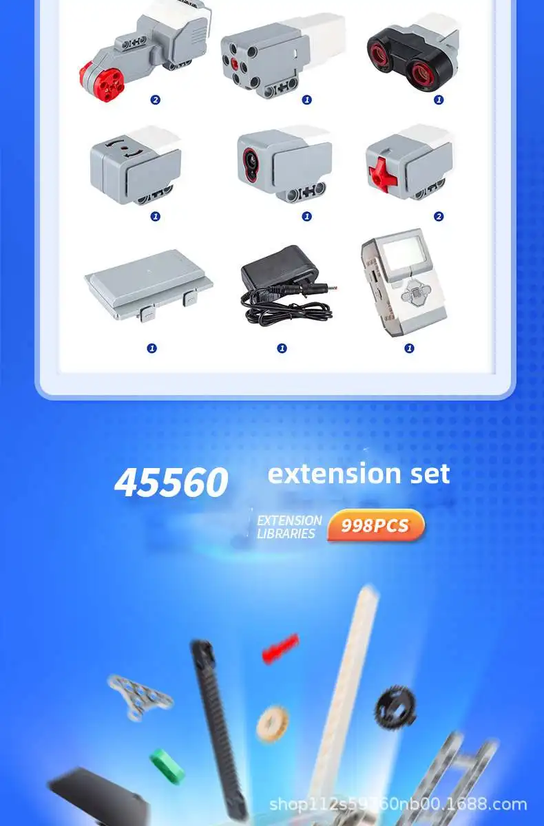 Ev3 Basic Set No.45544 Robot Kit Toys Diy Eletronic Programmable Blocks ...