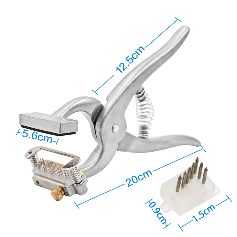 Pig Rabbit Animal Tattoo Kit - Aluminum Alloy Tattoo Gun for Veterinary ...