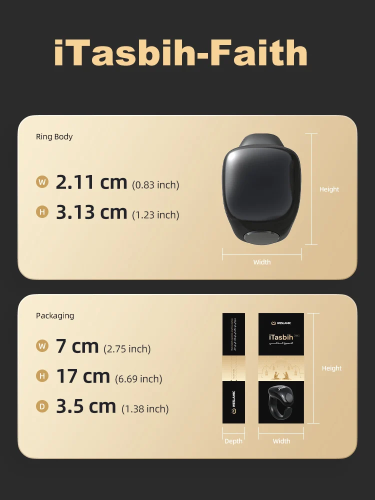 Alibaba.com: Muslim Tasbeeh Tally Counter, Ceramic Digital Zikr Ring ...