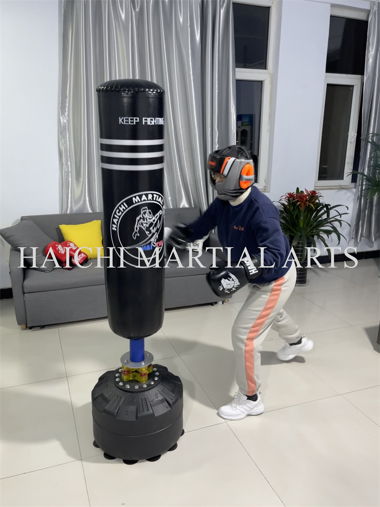 Gym Training Boxing Man Free Standing Kicking and Punching Bag for ...