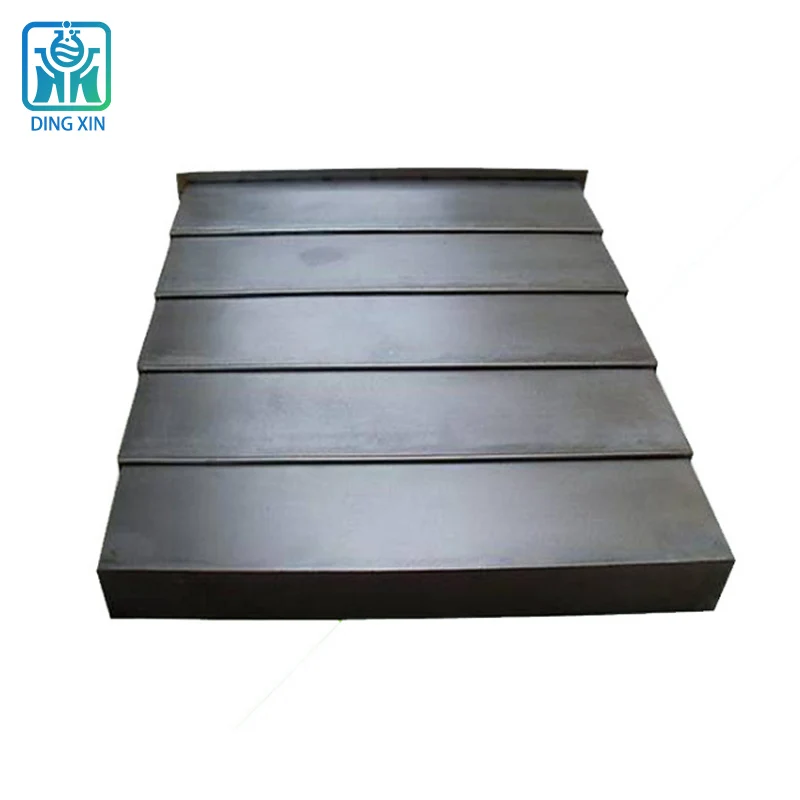 Steel Accordion Telescopic CNC Machine Guard Shield Protective Dust ...