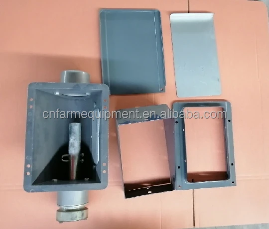 Main Stock Feeding Line System Silo One Layer 4legs Big Hopper for ...