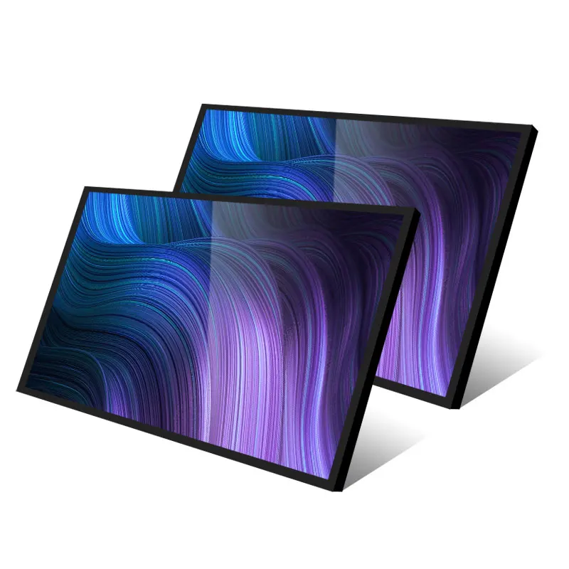 21.5 Inch Ultra Thin Wall Mount Lcd Display Advertising Playing ...