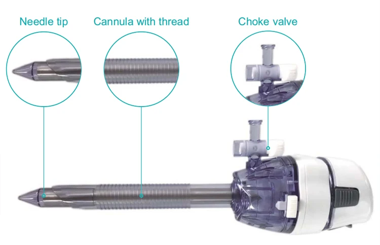 Endoscopic Trocar Disposable Trocar Laparoscopic Endoscopic Disposable ...