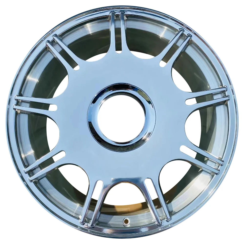 Custom Luxury Car Silver Forged Aluminium Alloy Passenger Car Wheel For ...