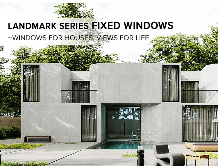 Triple Glazed Floor to Ceiling Windows - Large Custom Glass Windows for ...