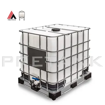 Hdpe 1000 Litre Ibc Tote Plastic Tank Ibc Drum For Waste Water Storage ...