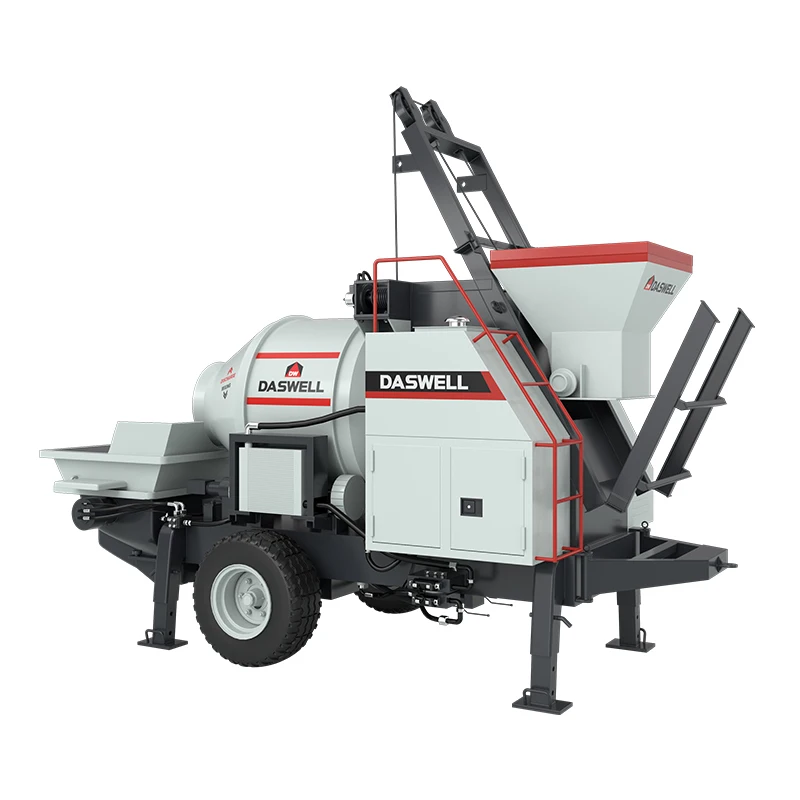 Daswell Concrete Mixer with Pump - High Efficiency & Durability