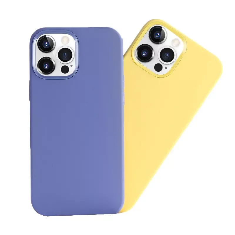 Liquid Phone Bags Case Luxury Mobile Logo Silicon Phone Cases for Iphone 14