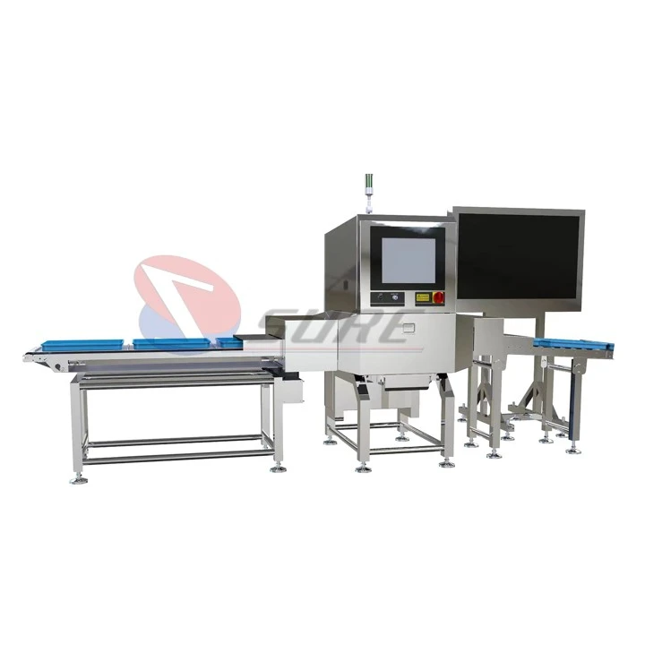 Commercial X Ray Foreign Object Detection Machine High Sensitivity Food Xray Metal Detector