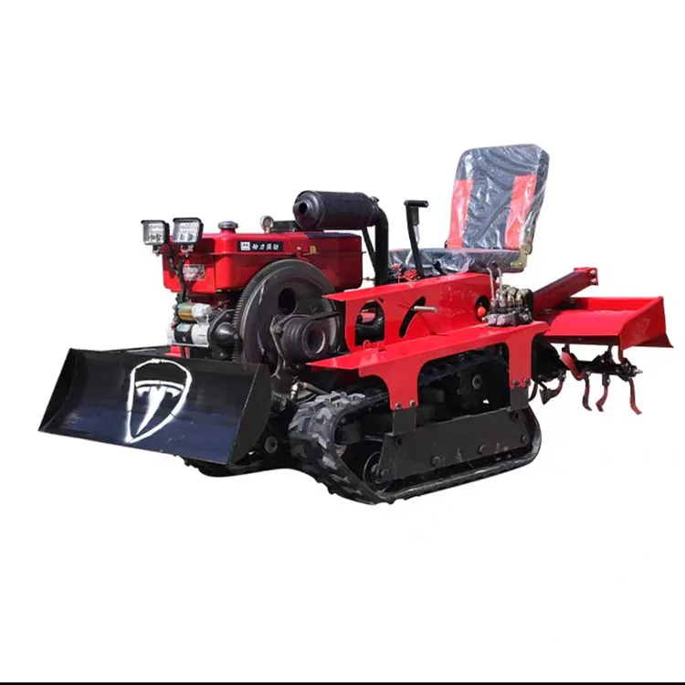 Micro-cultivator Micro-cultivator Crawler Rotary Cultivator Small ...