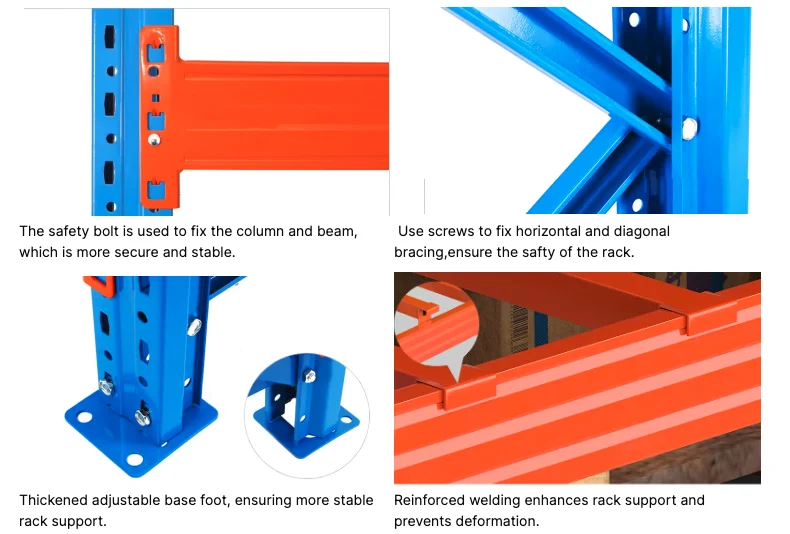 Hot Sale Anti-rust Storage Equipment Industrial Heavy Duty Pallet Racks ...