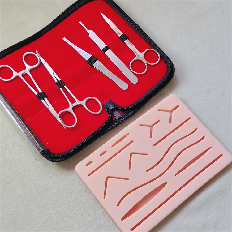 Suture Surgical Wounds And Suture Tool Kit Instruments Set Deluxe ...