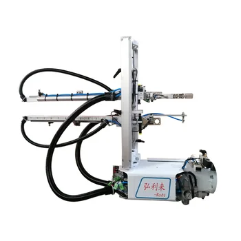 High Speed Double Manipulator Robot Arm For Vertical Injection Molding Machine - Buy Manipulator ...