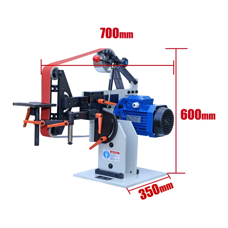 Vertical and Horizontal Sand Belt Machine Belt Sander 2"x82" 1.5kw ...