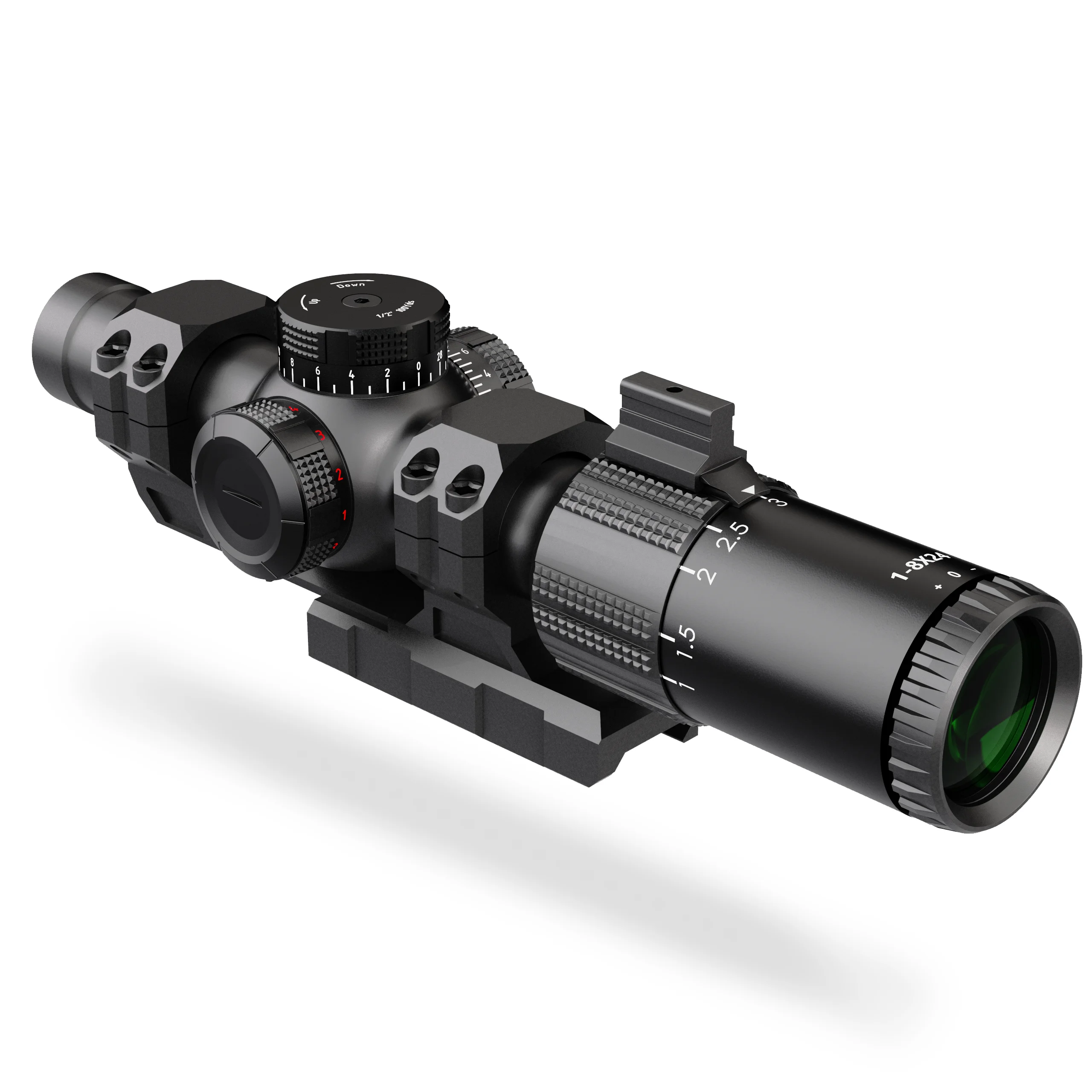 Typhon 1-6x24ir Ffp Lpvo First Focal Plane Red Green Illuminated ...