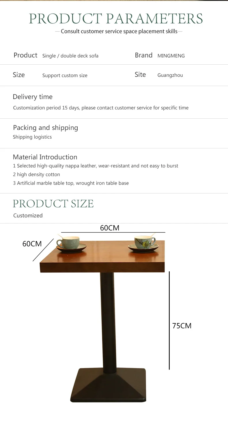 Economical Custom Design for Dining Tables - Wood & Marble