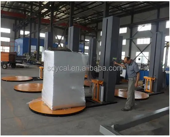 Pallet Plastic Wrap Machine Pallet Shrink Wrapper Wrapping Stretch ...