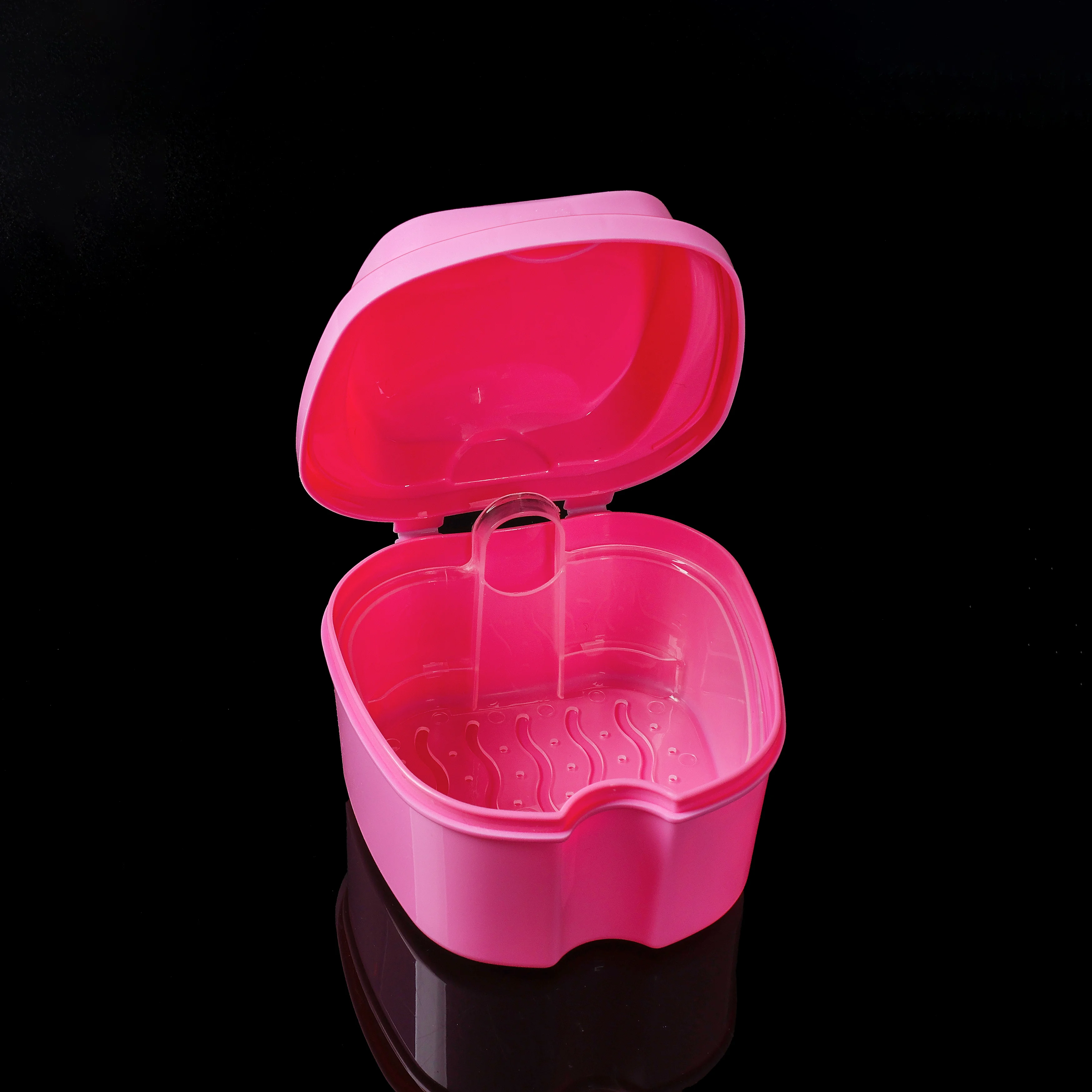 Denture Box Dental Orthodontic Retainer Case Teeth Storage Box Denture ...