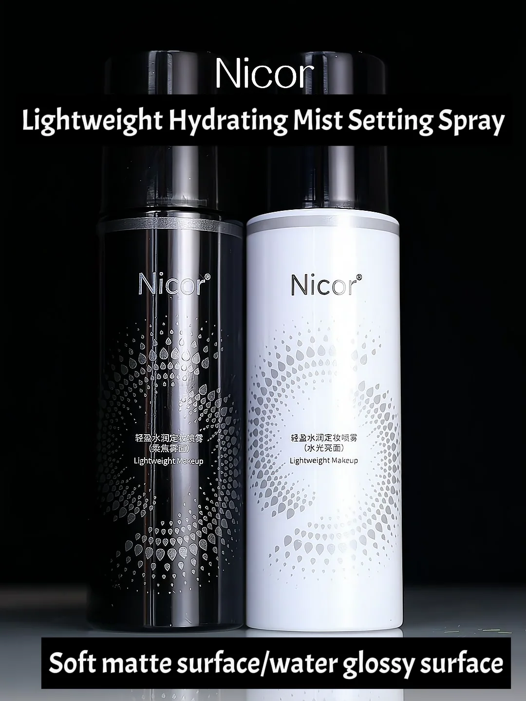 Nicor Matte Makeup 100ml Oil Control Long Lasting Lightweight Hydrating ...