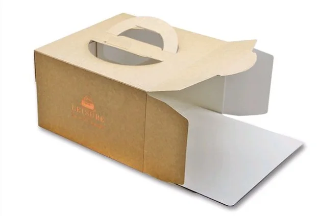 Factory Direct Custom Foil Logo Cake Bakery Pastry Packaging Paper ...