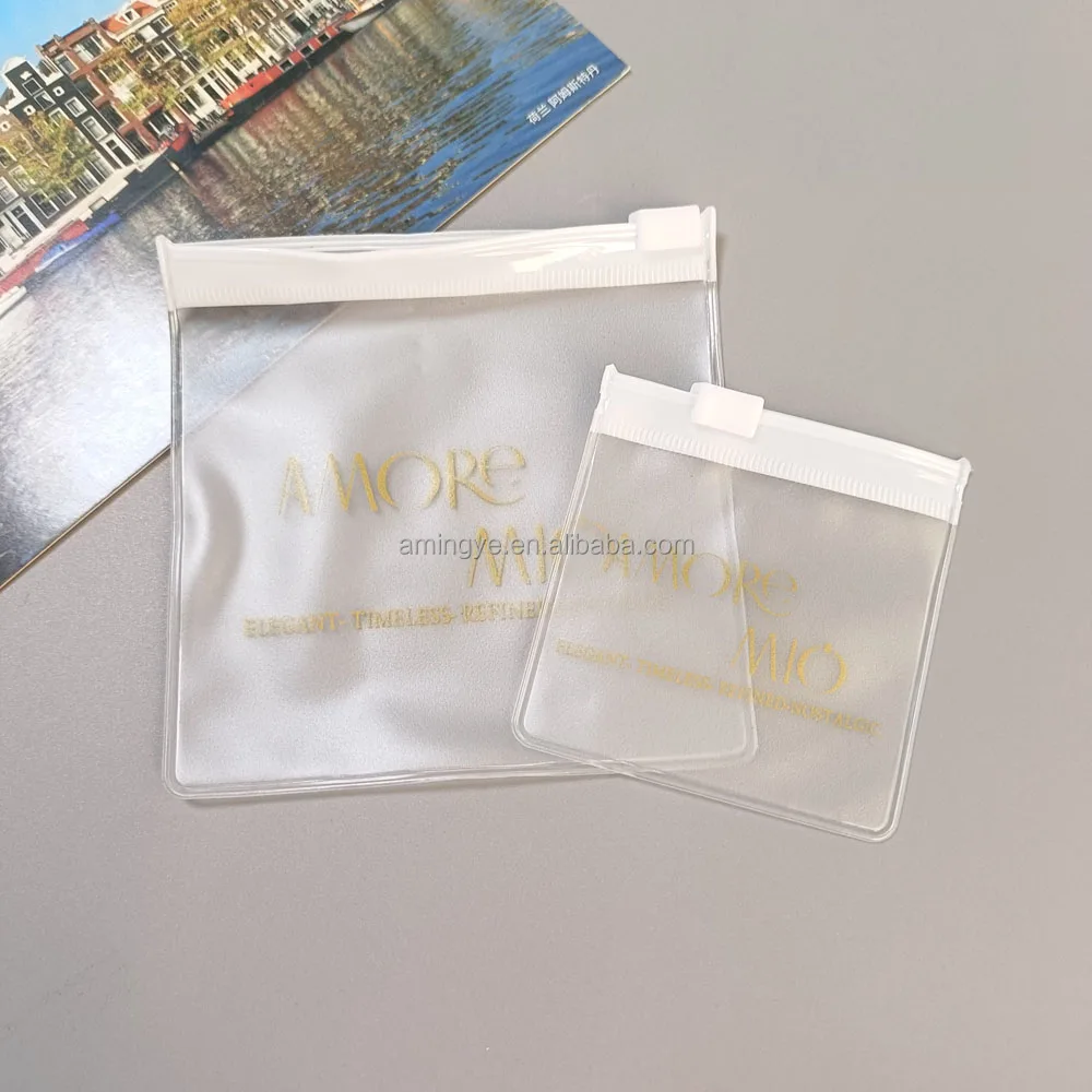 Wholesale Matte Frosted Clear Plastic Bags for Jewelry