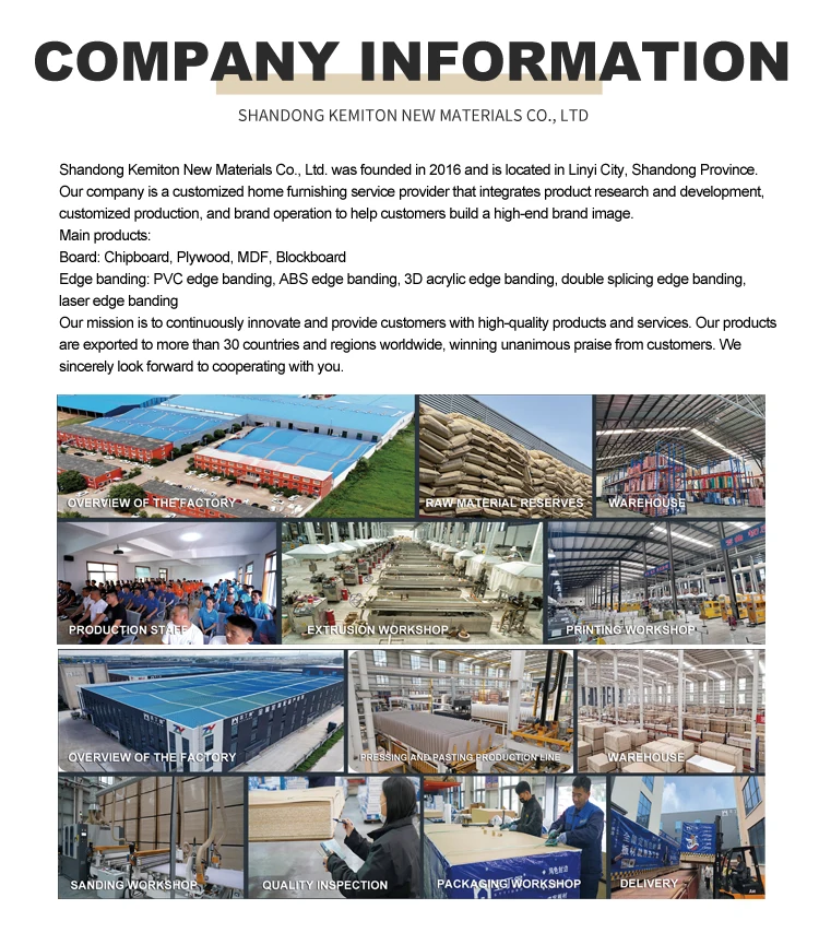 China Factory Kemiton 4x8ft Furniture Grade Plain Mdf Board/china Mdf ...