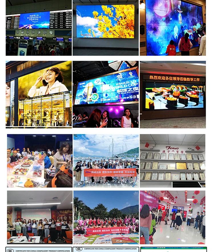46 49 65 Inch Ultra Narrow Bezel 3x4 4x4 Splicing Screen Lcd Video Wall ...