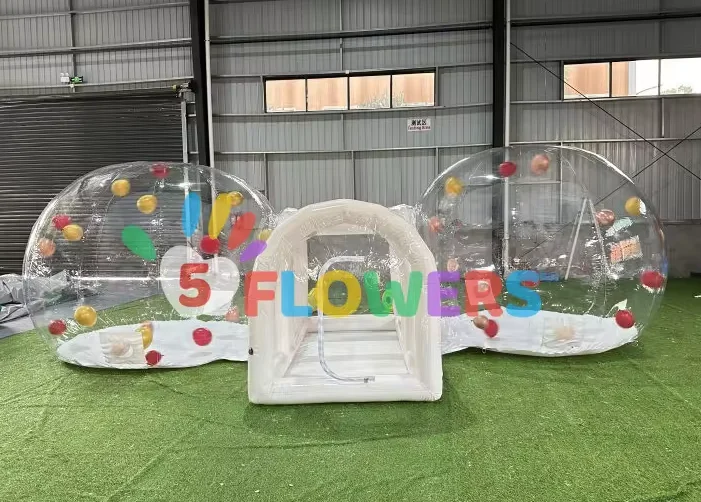Inflatable Double Bubble Balloons Bubble House Kids Balloons Big Clear ...