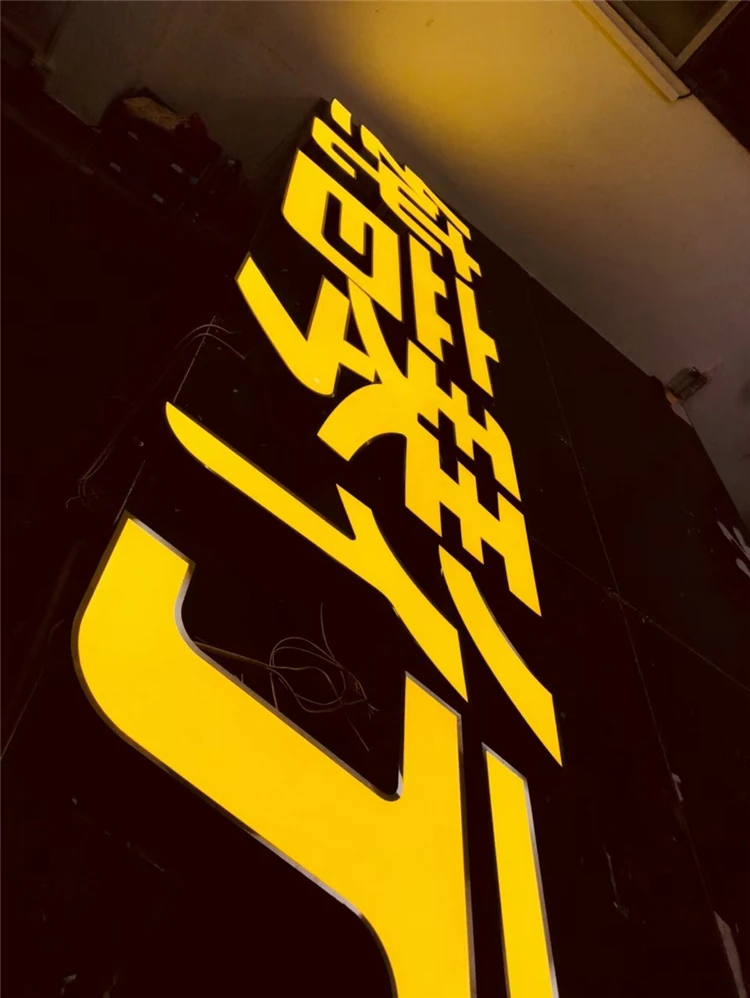 Stainless Steel Frame 3d Letter Sign Led Front-lit Logo Sign Led Letter ...