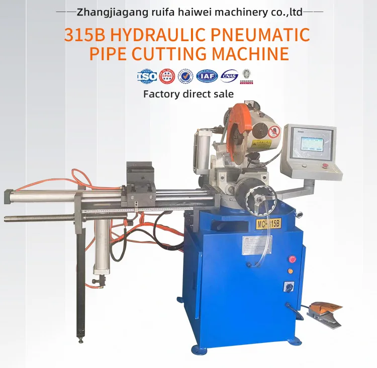 315b Hydraulic Pipe Cutting Machine Pneumatic Metal Cutting Machinery ...
