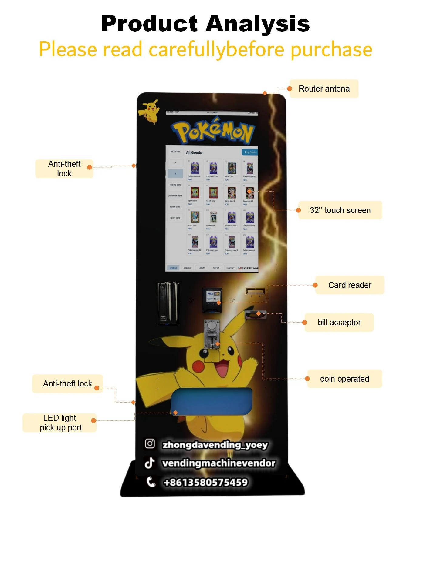 Genuine Sports Trading Card Vending Machine - Collectible Fun
