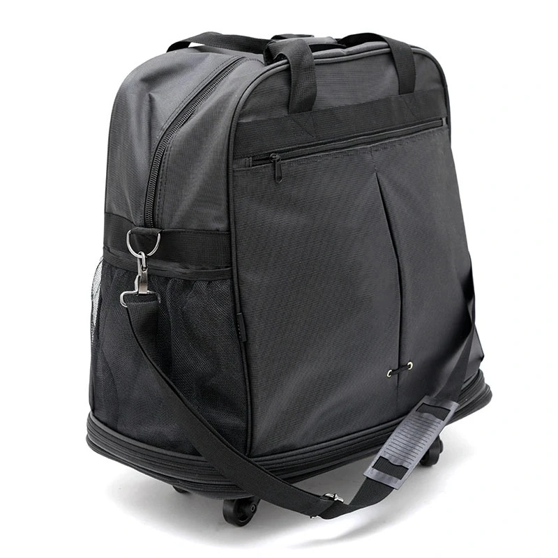 Custom Wheeled Extensible Large Foldable Rolling Luggage Travel Bag ...