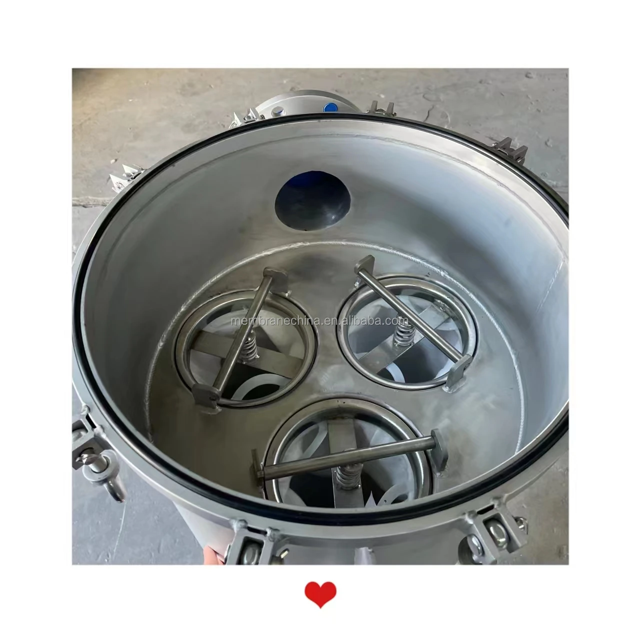 Stainless Steel 304 Cost-effective Bag Filter Housing (3bags) For ...