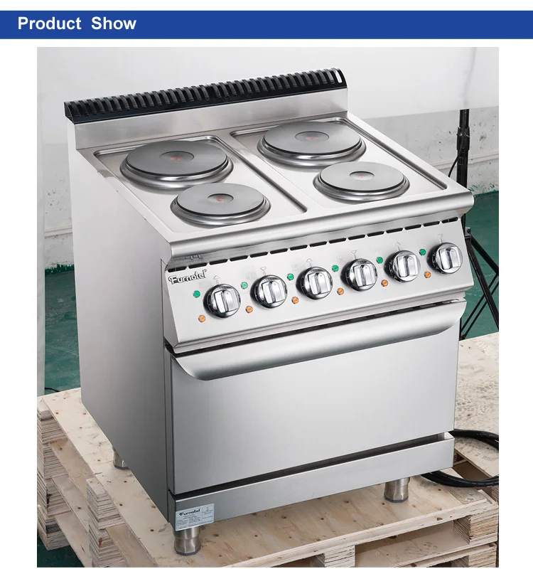 High-productivity Cooking Range - Stainless Steel Induction