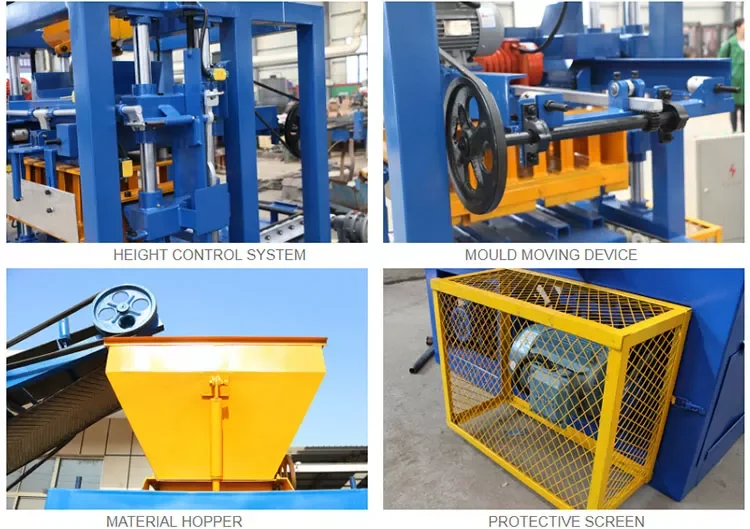 QT4-24 Concrete Block Machine - Efficient Brick Making