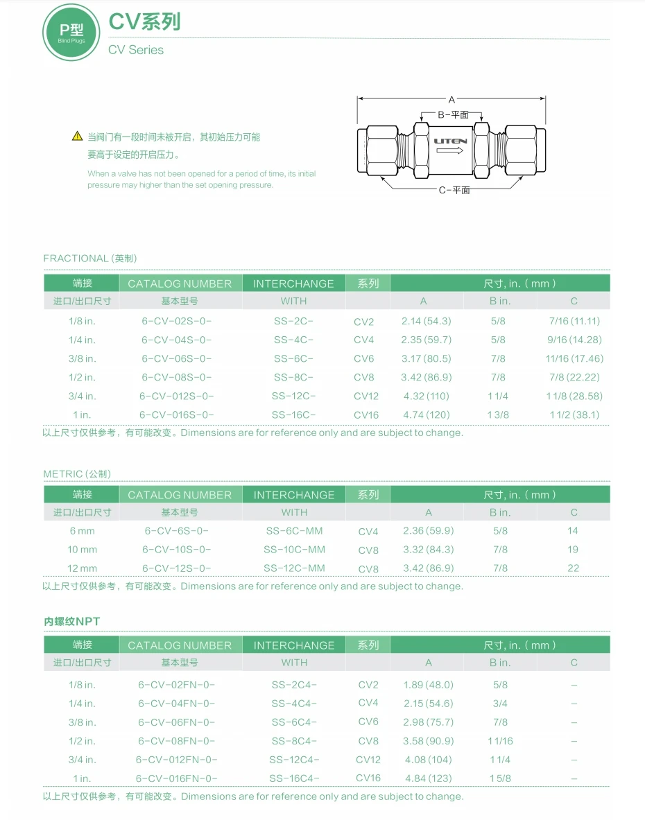 Stainless Steel 316 Check Valve - High Pressure & Reliable