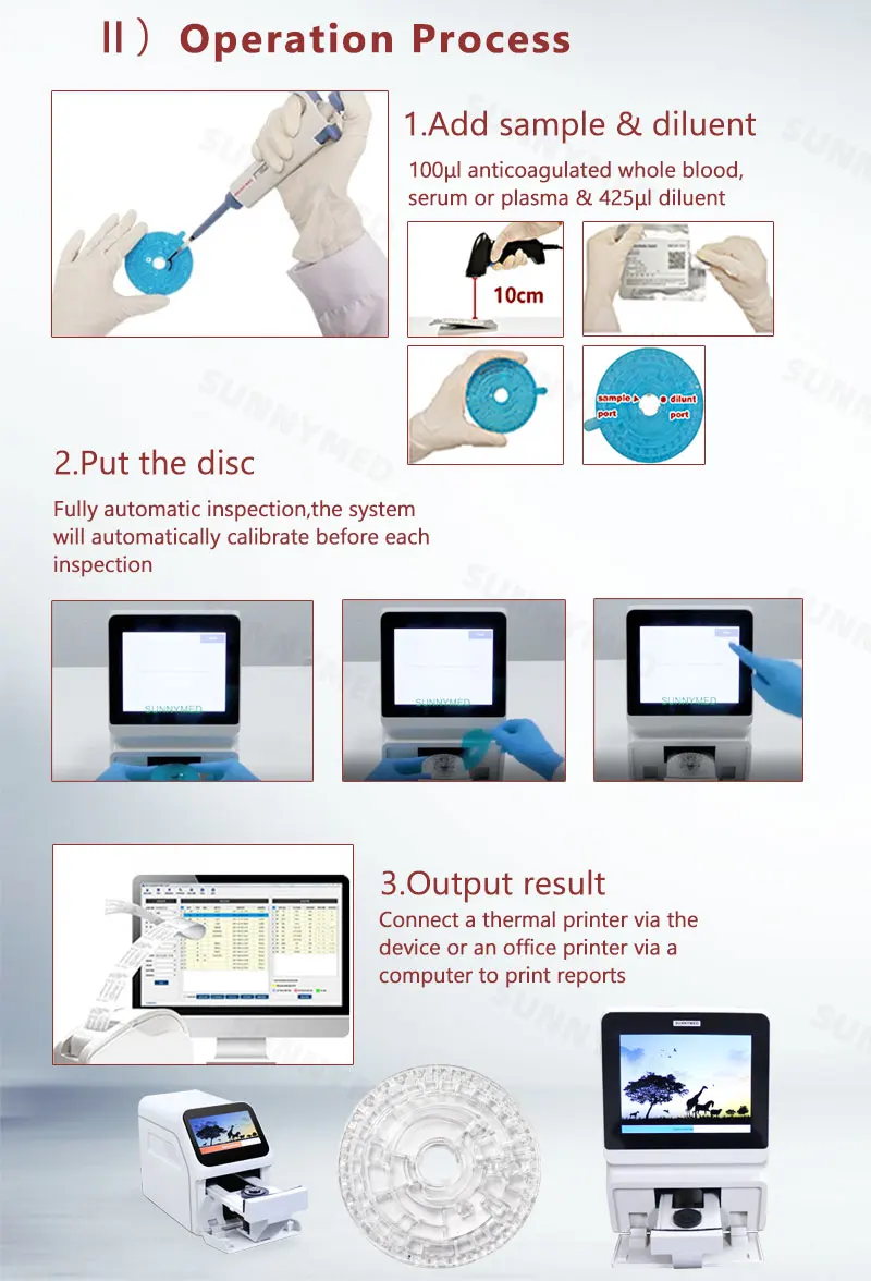 Biochemistry Clinic Vet Use Portable Poct Veterinary Mnchip Veterinary Dry Chemistry Analyzer ...