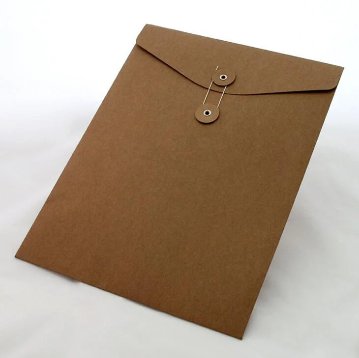 Secure A4 Size Cardboard Paper File - Eco-Friendly Envelope