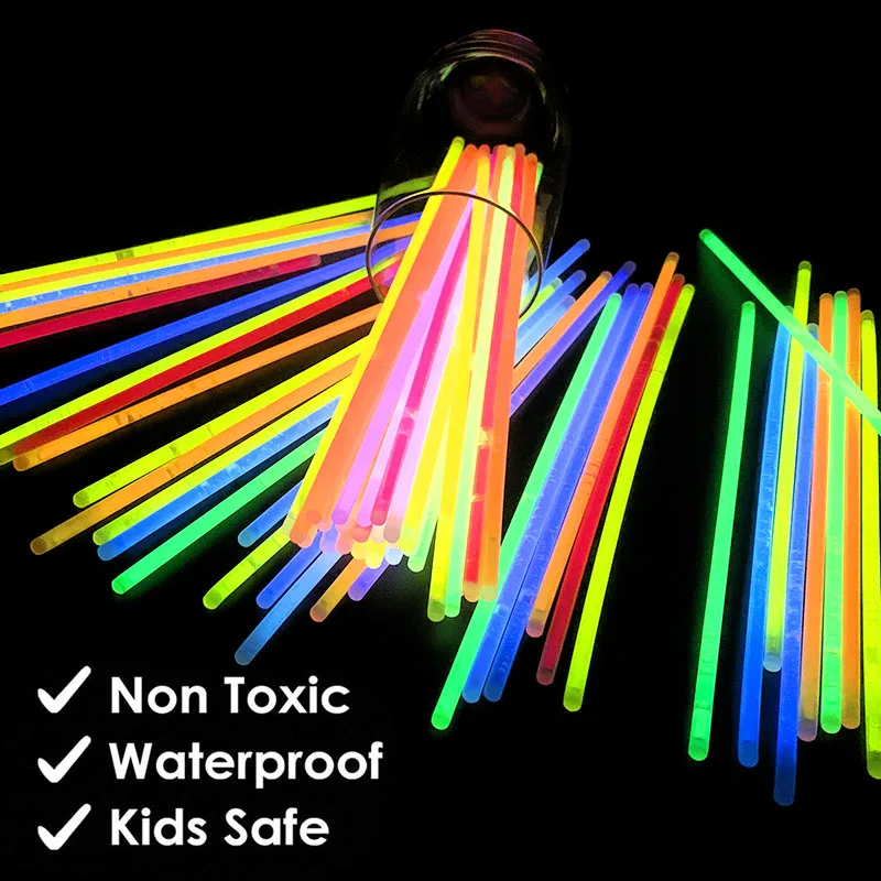 Party Fluorescence - Colorful Glow Sticks for Celebrations