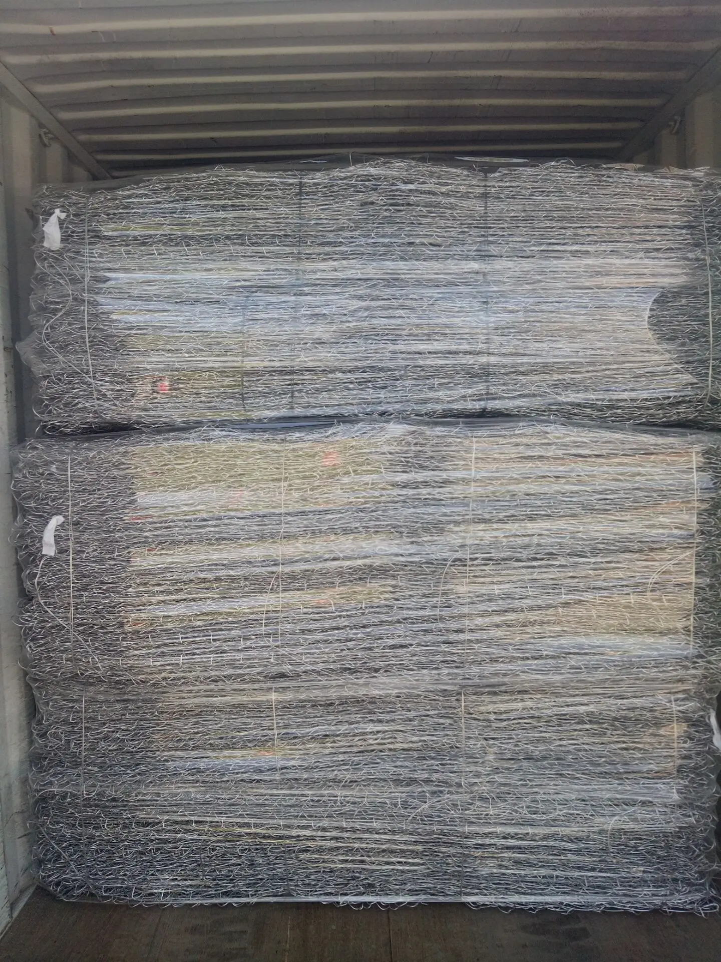 2m X 1m X 1m PVC Coated Galfan Galvanized Hexagonal Woven Plastic ...