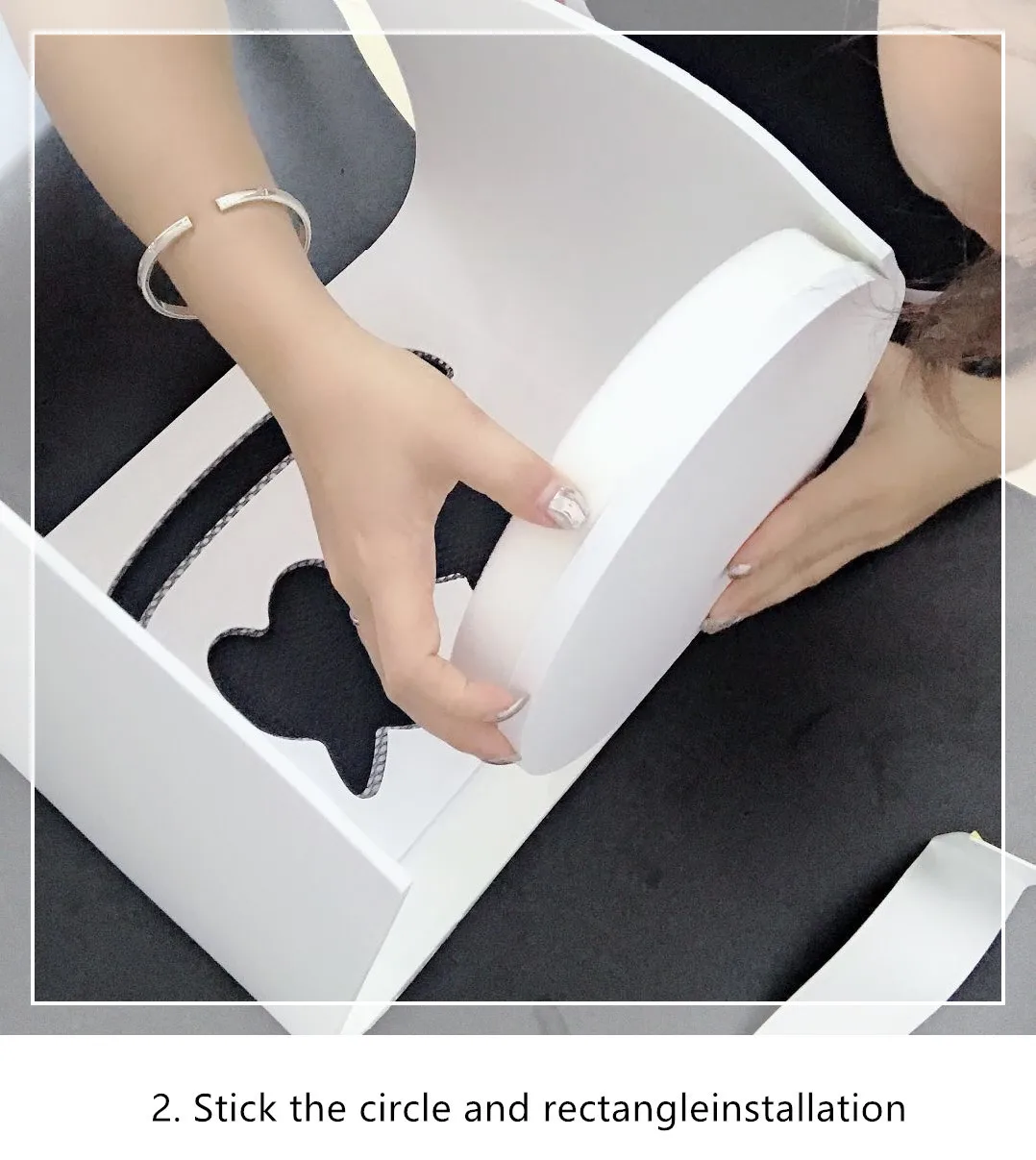 Hot Black Custom Full Face Led Light Up Mask Luminous Neon Cosplay For ...