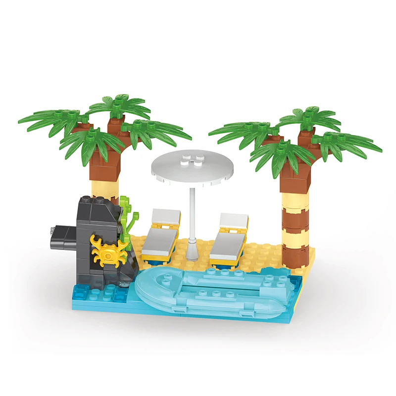 COGO 1200pcs Classic ABS Building Blocks Sets DIY Bricks