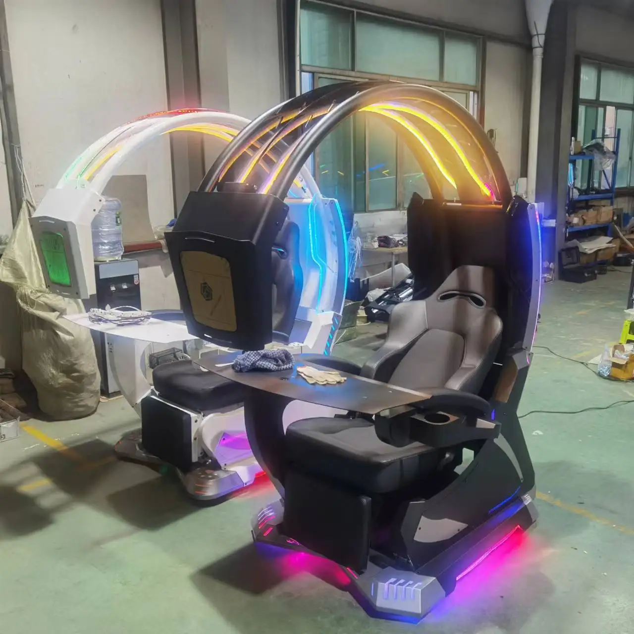 Ergonomic Zero Gravity PC Gaming Chair with Speakers, RGB LED ...