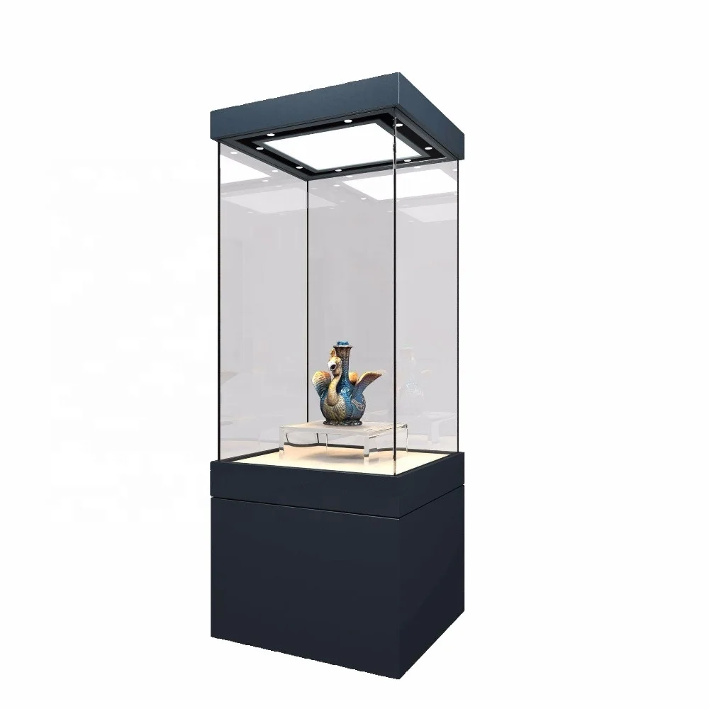 Museum standing glass showcase,museum exhibition cases display| Alibaba.com