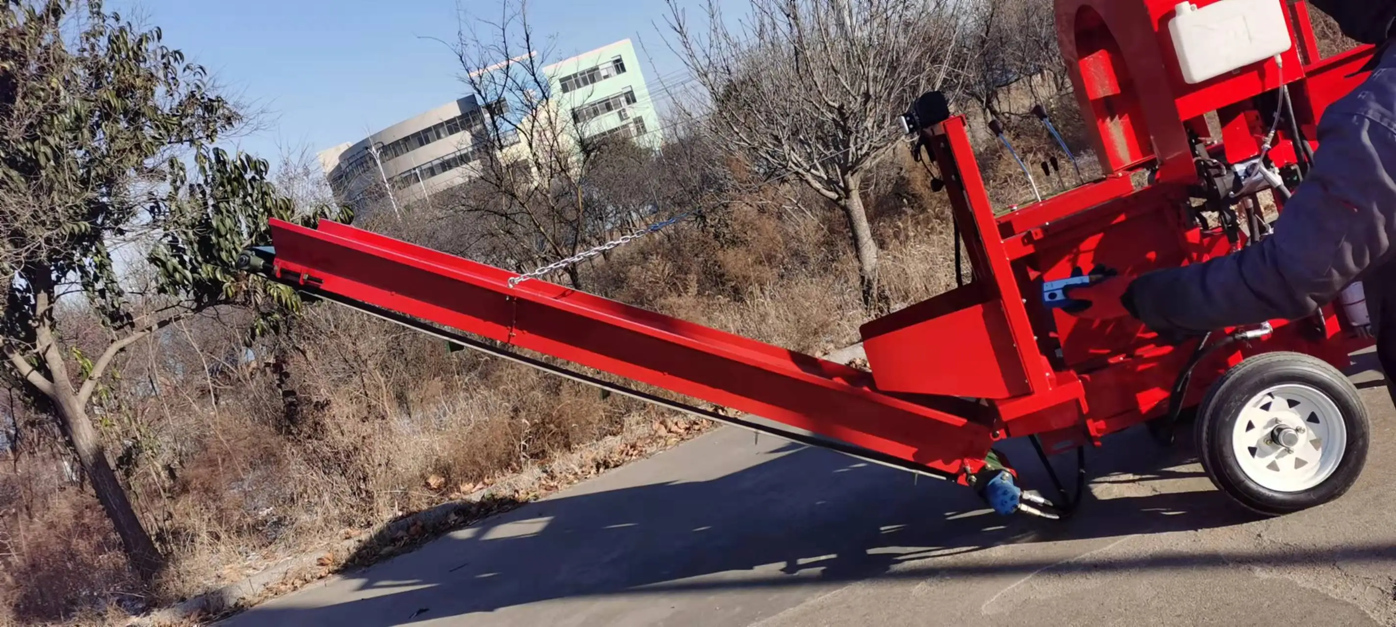 35 Ton Automatic Firewood Processor - Sustainable Wood Cutting