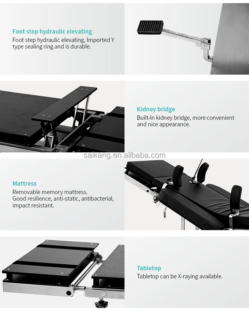 A3001-3 Saikang Economic Hydraulic Obstetric Delivery Bed Hospital ...