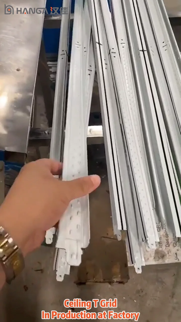 Wholesale T-grid Light Steel Keel Frame Bar Galvanized Suspended ...